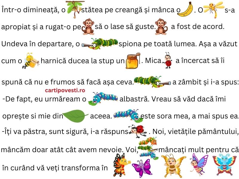 Povești scurte în imagini - Cărți de povești